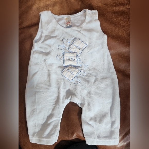 Babymac | One Pieces | Baby Mac Baby Blue 3 Month Onesie | Poshmark